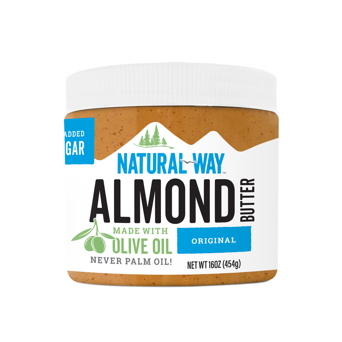 Original Almond Butter Made with Olive Oil and 0 Grams of Added Sugars ...